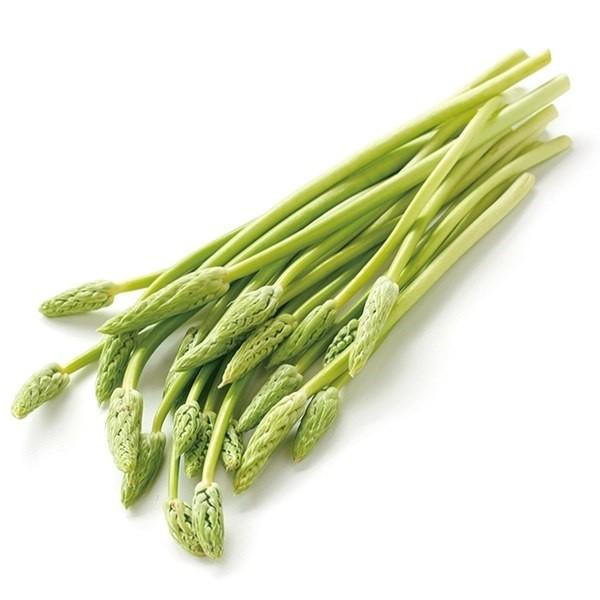 ●商品情報：フランス原産で、ヨーロッパでは「春を告げる野菜」として親しまれていますが、日本ではあまり生産されていない珍しい希少な山菜! アスパラガスとは異なる、ユリ科の別種で、サクサクとした食感に少し粘り気があり、従来のアスパラとは違う美味...