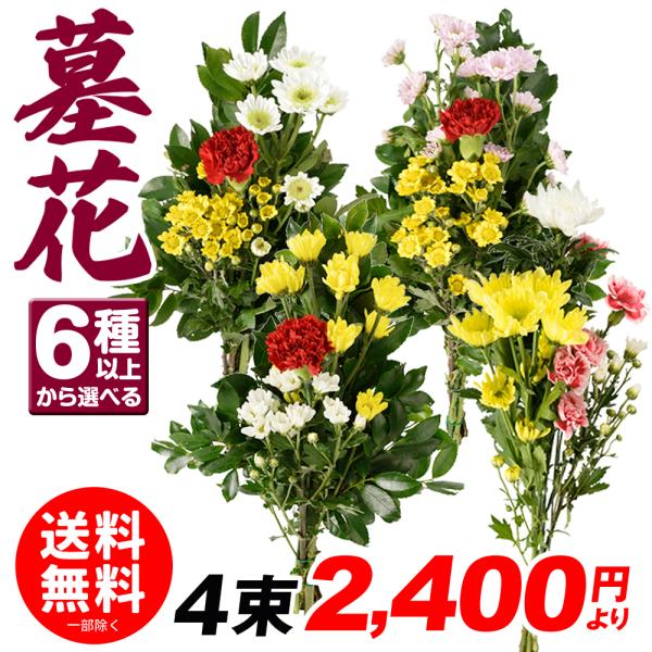 ●内容（Aタイプ）：カーネーション、下草、スプレー菊白花、小菊黄花（4種1束）（Bタイプ）：カーネーション、下草、スプレー菊黄花、小菊白花（4種1束）（Cタイプ）：カーネーション、下草、スプレー菊桃花、小菊黄花（4種1束）（Dタイプ）：カー...