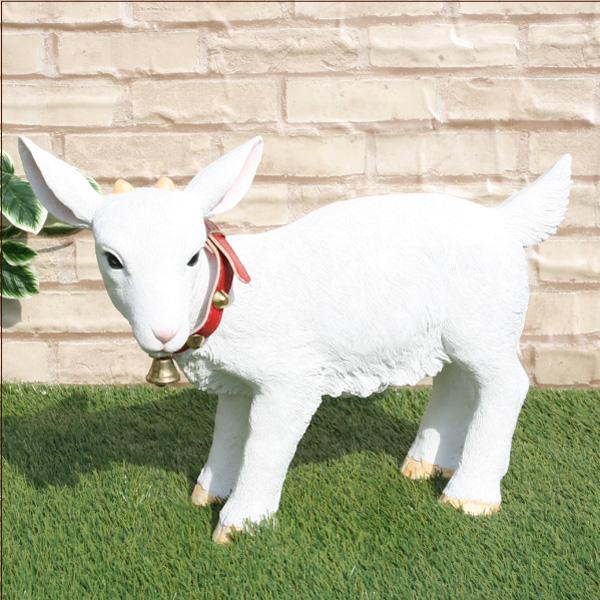 【発売日：2017年01月23日】丈夫なポリ樹脂性ガーデンオーナメント 動物・アニマルシリーズガーデニング用のオーナメントとしてお庭に。商品情報とっても精巧！ポリ製樹脂だから軽くて丈夫！！サイズ（約）幅44×奥行20×高さ31.5（cm）材...