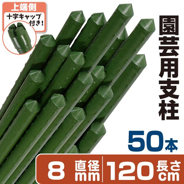 【発売日：2014年06月09日】大ヒット商品!商品情報家庭菜園やベランダ菜園にも大活躍の大人気支柱!曲がりにくく、非常に丈夫な鋼管の上から樹脂被覆を施すことにより、サビによる腐食を防ぎ、耐久性をアップ!さらに、樹脂被覆の上にイボを付けるこ...