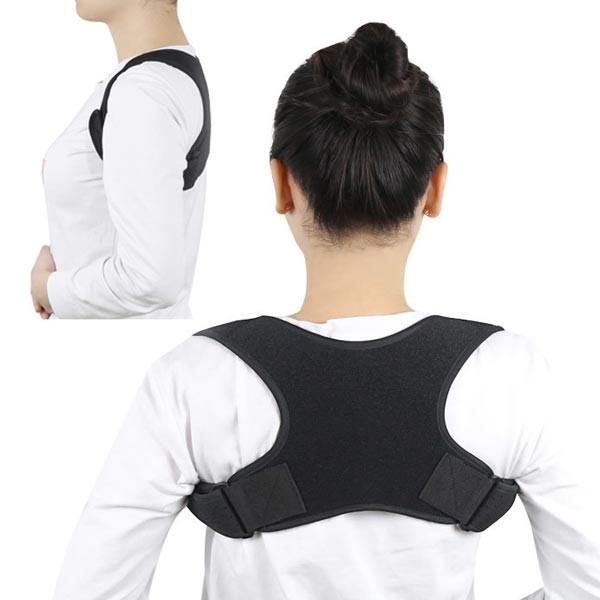 美しい姿勢でスタイルアップ！！肩を外側へ引っ張ることで背筋を伸ばし正しい姿勢をサポート■商品詳細−サイズ ：フリー−カラー：ブラック−素材：合成繊維