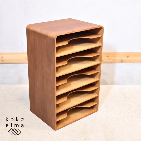 dinos(ディノス)のTiroirs(ティロワール)  10段トレーチェストです。やさしくラウンドしたフォルムが美しい収納チェスト。ナチュラルテイストの家具やカフェ風のインテリアに◎