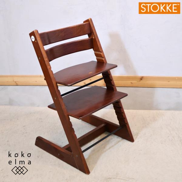 STOKKE(ストッケ)のロングセラーキッズチェア"TRIPP TRAPP(トリップトラップ)" です。大人から幼児まで末永くお使い頂ける人間工学に基づいたベビーチェアです！！