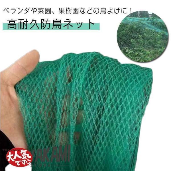 果樹園 果樹 カラス ハト 猫脱走防止 ベランダ鳥よけネット 1×20m 鳥よけネット 3×5m 農作物 ベランダ 菜園 防鳥 鳥よけ 4×5m 農作物の鳥害対策に効果を発揮する家庭菜園用防鳥ネットです。庭や畑、農場、木やベランダ、屋根など...