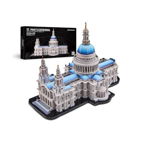 セントポール-/-/HP394-WB・Style:セントポール・難易度：、パーツ数：639、完成品サイズ：L19cm×W12cm×H15cm・金属素材で作られ、完成品の質感がアプ加工性に優れており、汎用性の高いSUS430ステンレス鋼が採用...