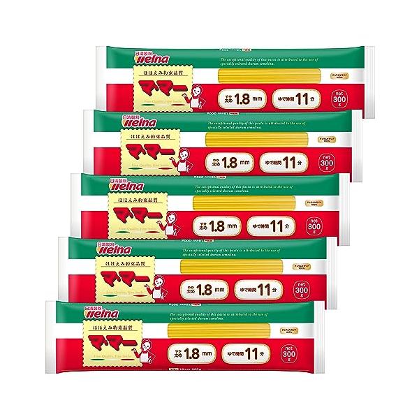 300g×5個-/1.8mm 300g×5個/-・Size:1.8mm 300g×5個Style:300g×5個・パッケージ個数:5・内容量:300g×5個・原材料:デュラム小麦のセモリナ アレルゲン特定原材料等:小麦・商品サイズ(高さ×奥...