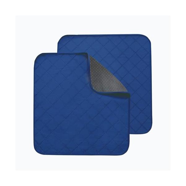 ダークブルー/53x55cm/-・Color:ダークブルー・パッケージ個数:1・材質構成：防水ポリエステル+ ppコットン。優れた吸水性と保水性で。何度でも洗ってくりかえし使える（洗濯機可）・さらさらな表地、薄くて高い吸収力の中地、通気性が...