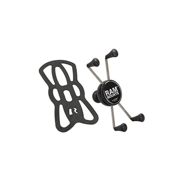 ブラック/Mサイズ(スマートフォン用)/RAM-HOL-UN10BU・Size:Mサイズ(スマートフォン用)・パッケージ個数:1・マウント部 Xグリップ ファブレット用 テザー付き・材質:高強度プラスチック・ボールサイズ:1インチ・商品内容...
