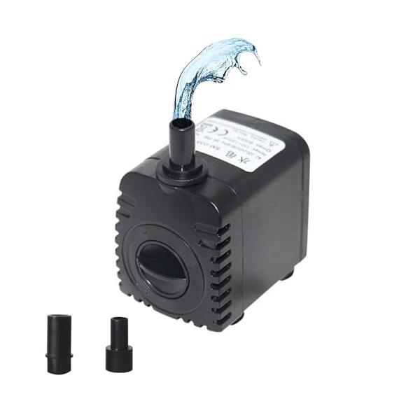 水中・? 超静音設計 ─ このウォーターポンプは、先端の高性能ステンレス鋼シャフトと超静音設計を採用しており、騒音レベルはわずか40デシベル以下。どんな淡水や海水の環境にも最適で、動作時の摩擦や共振を著しく低減し、快適な環境を提供します。底...