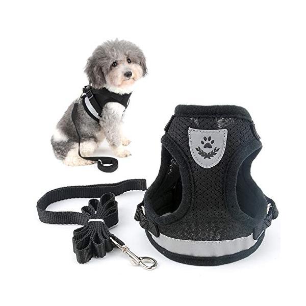 軽量ブラック/Lサイズ (x 1)/-・Size:Lサイズ (x 1)Color:ブラック・パッケージ個数:1・サイズL：胸囲 44cm;リード 120cm;あなたのペットを測定するか、購入する前に正しいサイズを求めてください。・素材着心地...