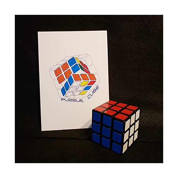 -/ワンサイズ/-・パズルキューブを混ぜてバラバラの状態にします。 これは、今から行うマジックの予言だといいます。・次に、混ざったキューブのイラストばかりが描かれた本を見せます。 数十ページにはさまざまな混ざったキューブのイラストがあります...