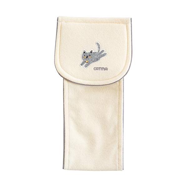 アイボリー/ストック収納付き/(ネコ 猫)・Color:アイボリーPatternName:ホルダーカバー・パッケージ個数:1・ストック収納付き・本体サイズ:約34cm×17cm×2cm・素材:綿75%・ポリエステル25%・ポリエステル25%...