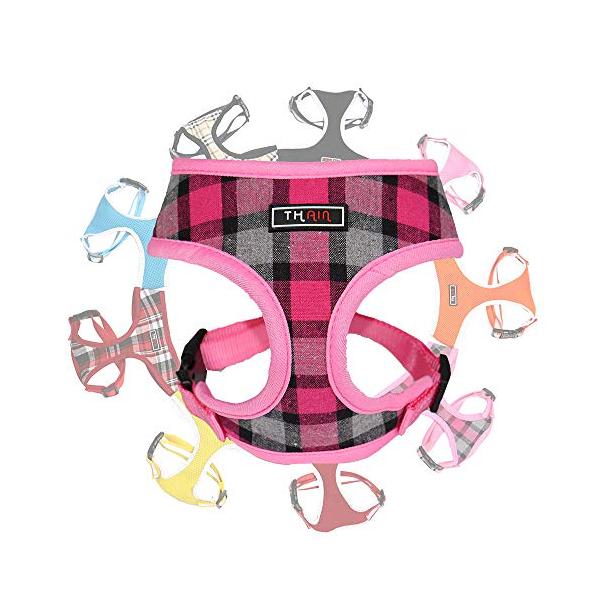 小型調整可能ピンク/S/-・Size:SColor:ピンク・パッケージ個数:1・Sサイズ：胴回り：約32〜43cm ペットの首と胸囲を添付したサイズ表によって測ってください〜U^ェ^U・素材＆通気性がいい：表は100％ポリエステル素材で、チ...