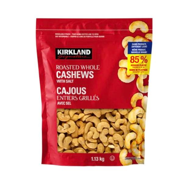 カシュー/1.13kg/1390413・パッケージ個数:1・大粒カシュー・シーソルトで味付け済・ロースト済