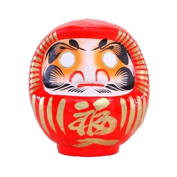 ガーデンレッド/ワンサイズ/color_daruma010_aka・パッケージ個数:1・サイズ（高さ−幅−奥行）11cm−10cm−9cm