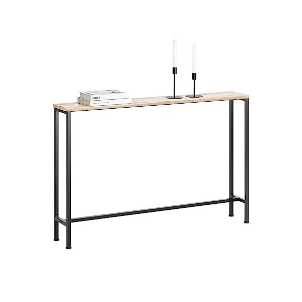 ナチュラル/幅120cm/FSB19-XL-Z・パッケージ個数:1・サイズ幅120×奥行き20×高さ80cm・材質MDF、スチール　本体重量7kg　 耐荷重50kg・お客様・??北欧風&amp;おしゃれナチュラルな見た目、触り心地の良いコン...