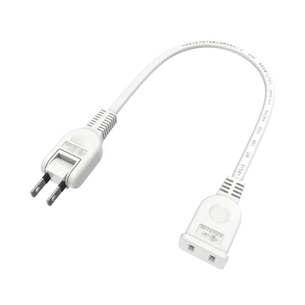 単品ホワイト色/0.3m/vc-tapex-w-30cm・Size:0.3mStyle:単品Color:ホワイト色・タップや機器の電源延長に便利電源タップや壁のコンセントにACアダプタが接続できないといった悩みを解消する延長コード、差込口が...