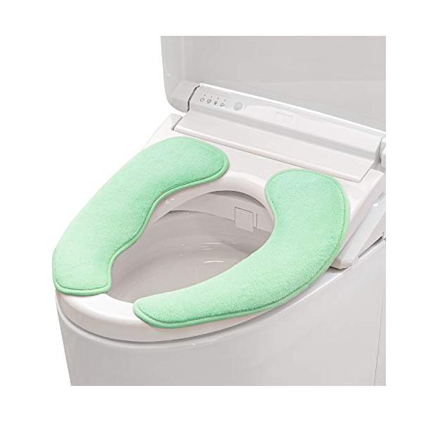 吸着便座シートグリーン/25mm(クッション)/4548622299830・Color:グリーンSize:25mm(クッション)Style:吸着便座シート・パッケージ個数:1・本体サイズ:40cm×33cm×2.5cm・タイプ:U・O・洗浄...