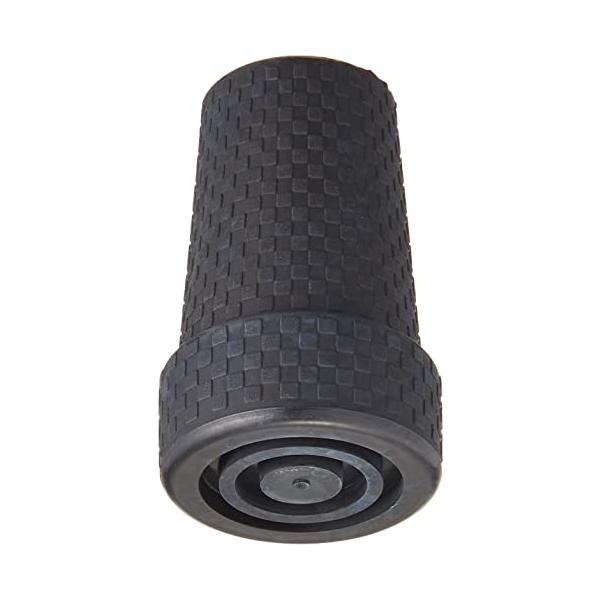 ブラック/16φ/-・パッケージ個数:1・取り換え用杖先ゴム・内径16mmのゴムキャップに対応・長くご愛用いただくための取り換えキャップ・自身のお好みのステッキにカスタマイズ・格子柄