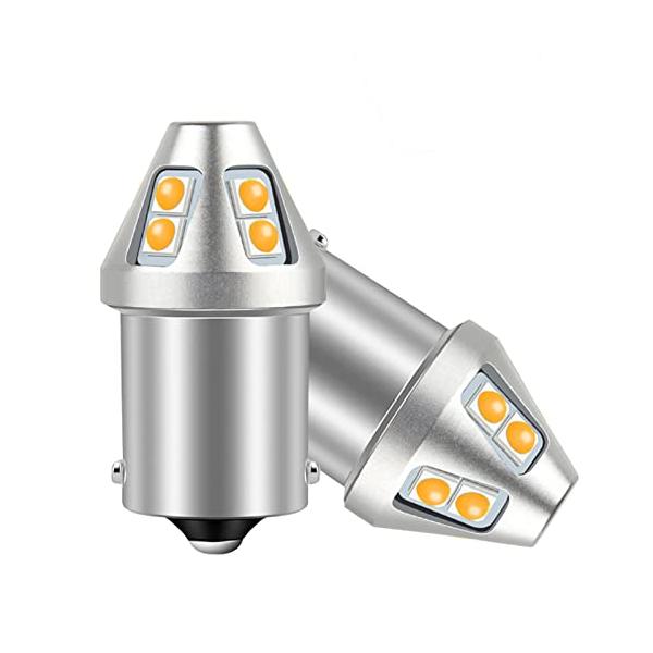 ホワイト/S25 シングル アンバー/-・Size:S25 シングル アンバー・仕様 規格：S25 シングル 1156 BA15S P21W ピン角180度 / 消費電力：4.8W / 電圧：DC12V-30V / 発光色：アンバー / 色...