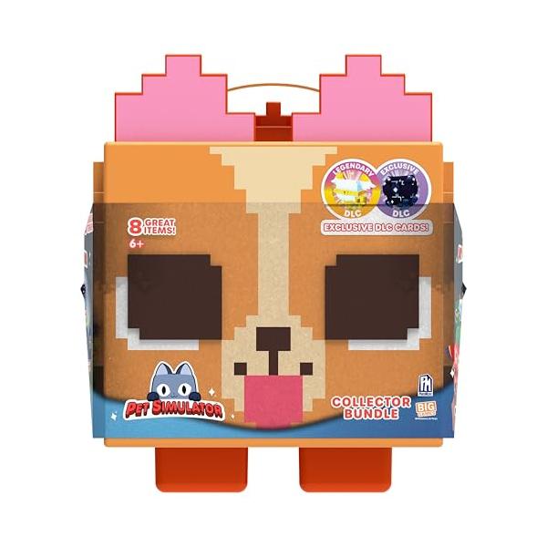 モダンゴールド/-/PetSim2-CCB-12345・パッケージ個数:1・コレクターバンドル:Pixel Corgiが特徴の9インチの再利用可能な収納ケースが1つ含まれています。 このケースには、ピクセルのぬいぐるみ1枚、ピクセルミステリ...