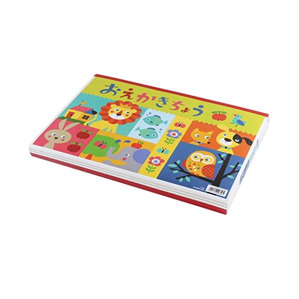 5冊-/B4/Y761-5T・Size:B4Style:5冊PatternName:単品・パッケージ個数:1・綴じ枚数 1冊40枚・セット入数 5冊・罫内容 無地・仕様 ぬりえ付き・仕様 ぬりえ付き