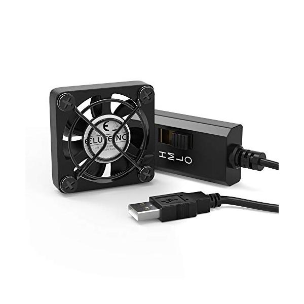 4cm USB A・ 4cm UF40・【高品質&amp;長時間稼働】PCファンは高品質のベアリングモーターを採用し、寿命は通常ファンの2倍以上で、長時間の連続動作が可能です。金属のファンガードが装着されており、作動中にうっかり指を入れてケ...