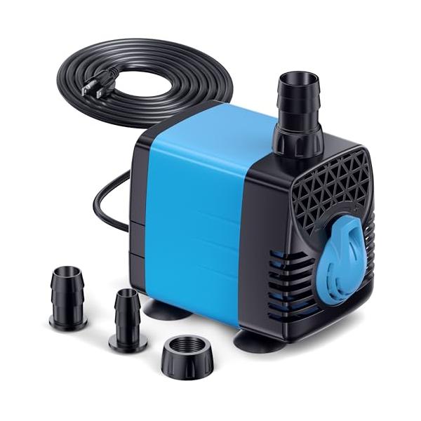 S102-/S102/-・Style:S102・??水中ポンプの仕様入力電圧：AC 110V/60Hz 電力：20W 最大揚程：1.6Mぐらい 吐き出し口外径：8mm＆13mm 最大流量：160GPH 騒音クラス：40デシベル以下 電源コー...