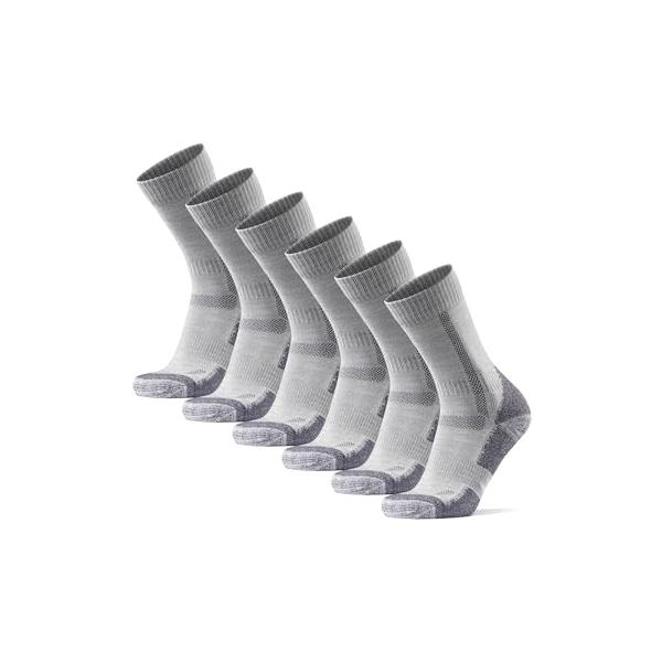 モダンライトグレー３ペア/25.0-28.0 cm/55000・Size:25.0-28.0 cmColor:ライトグレー３ペア・パッケージ個数:1・保温メリノウール温度調節機能付きメリノウールブレンドに耐久性のあるポリアミドを配合。厚手の...