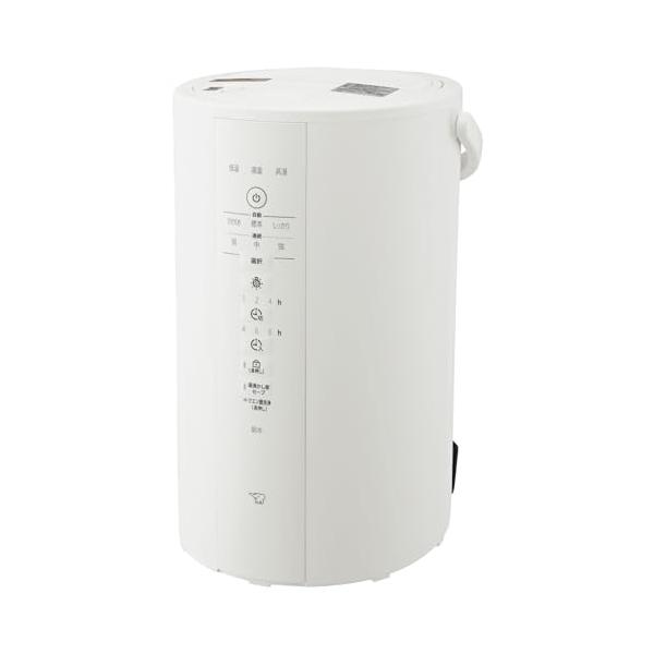 グレー 加湿量350mL/hホワイト/適用床面積:13畳まで/EE-DE50-WA・Color:ホワイト・パッケージ個数:1・清潔な蒸気のスチーム式・お手入れ簡単 「フィルター不要」&amp;「広口容器」・就寝時に便利な長時間加湿「連続加湿...