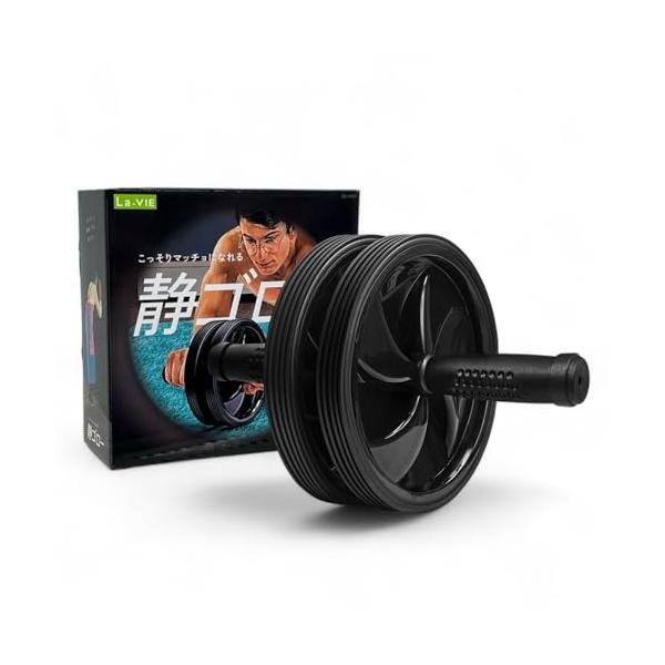 ブラック/静ゴロー/-/3B-4020・Color:ブラック/静ゴロー・パッケージ個数:1・静ゴローで、騒音を気にせず、いつでもどこでもトレーニング・静ゴローは静音タイプの腹筋ローラーです。・バランスのとりやすい2輪タイプなので、初心者の方...