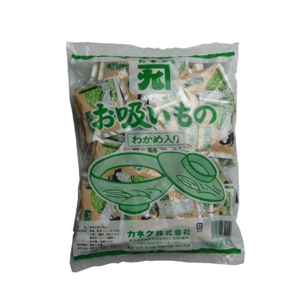 わかめ入-/100食 (x 1)/-・パッケージ個数:1・内容量:100食・原材料:食塩(日本)、粉末しょうゆ(大、小麦)(日本)、鰹節(日本)、昆布エキス、調味料(アミノ酸等)、庄内麩、乾燥わかめ・商品サイズ(高さ×奥行×幅):350mm...