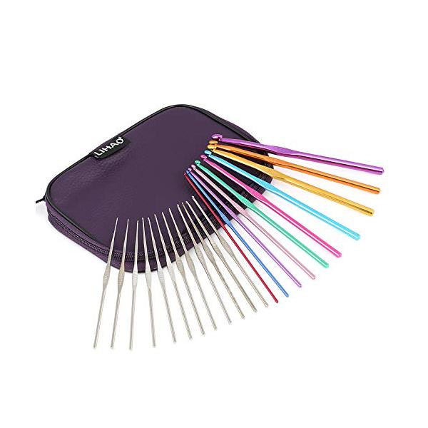 かぎ針/-/-・パッケージ個数:1・特価セール中お徳なカギ針22本セットです。・10本:150mmのカギ針のサイズ:2.0 、2.5 、3.0 、3.5 、4.0 、4.5、 5.0、 5.5、 6.0、 6.5mm・12本:116mmのレ...