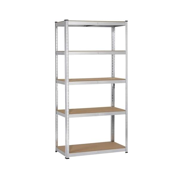 モダンシルバー/90×40×180cm/610867 Silver・Color:シルバー・パッケージ個数:1・丈夫な金属とMDF板この収納棚は良質の鋼材とMDF板で仕上げられています。その鋼材でMDF板をしっかり固定できます。・長持ちのフレ...