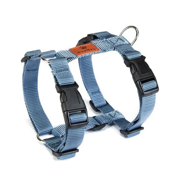 ブルー/XXS/AH-24・Color:ブルーSize:XXS・軽量で高耐久なポリエステル製ベルトを採用・5カ所の調整域で、愛犬の身体に合わせた調整が可能・首への負担が少なく、愛犬の健康をサポートます・数十社を対象に幾度もテストを重ね、弊社...