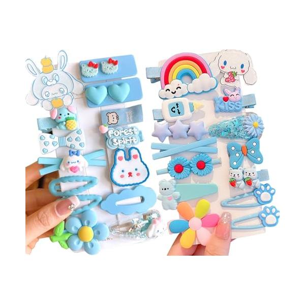 B/-/-・Color:B・28点の豪華ヘアゴムセット- 虹、ウサギ、フラワーズ、蝶結び、ハート、雲など様々なデザインの28点がセットになったヘアピンです。お子様のお気に入りのヘアアクセサリーを幅広く提供し、好きなデザインを選ぶ楽しさを提供...