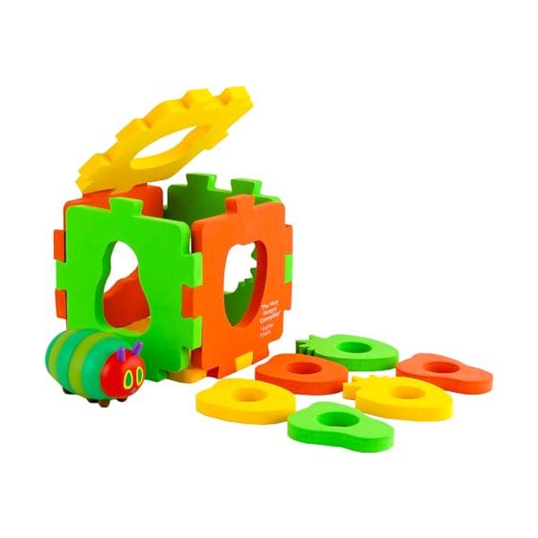 はらぺこあおむしはらぺこあおむし/-/EC-3392・Style:はらぺこあおむし・サイズ(約):W120×D10×H120mm・本体重量(約):110g・素材・材質:パズル/EVA、はらぺこあおむしのおもちゃ/PVC、ネット/ナイロン・生...