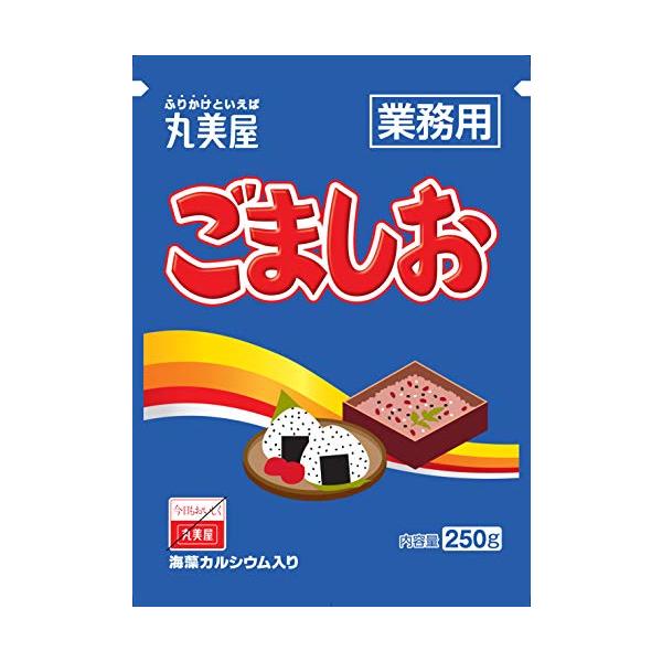 ごましお-/250グラム (x 1)/-・パッケージ個数:1・原材料: いりごま(国内製造)、食塩、でん粉、海藻カルシウム/調味料(アミノ酸等)、(一部にごまを含む)