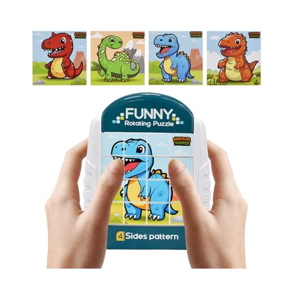 恐竜　/-/-・Color:恐竜　・操作能力子供たちが積極的な探索と不屈の精神を育むように強化して、子供たちの手と目の協調を練習し、遊びを通してより多くのスキルを学びます。・色の認識子供の色の認識能力を向上させます。スライドゲームパズルゲー...