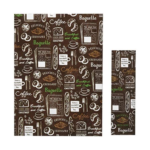 ベーカリー/ブックカバー/FFSBC ベーカリー・Color:ベーカリー・パッケージ個数:1・素材・材質ポリエチレン不織布 粘着シート・サイズ縦200×横150mm(折りたたんだ時)(br) 縦360×横420mm(広げた時)・同柄のしおり...