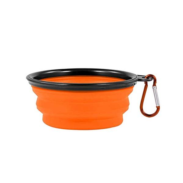 オレンジ/350ML/-・Size:350MLColor:オレンジ・パッケージ個数:1・材質＆色：食品級のシリコン製の材質を使いますから、無毒、無臭で、ペットの健康には安全で、環境にも優しいです。色は赤、ピンク、イェロー、オレンジ、ブルー、...