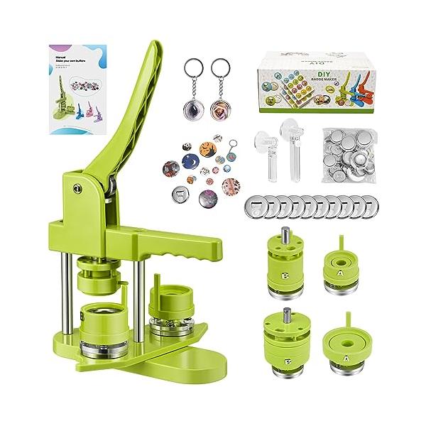 32+58mm金型32+58mm金型/-/-・??ご注意：全てのプラスチック製ピンバックにはワッシャーは不要です。バッジ作製に、ワッシャーが不要な素材にはワッシャーが含まれていません。この缶バッジマシーンはプラスチック製ピンバックなので、ワ...