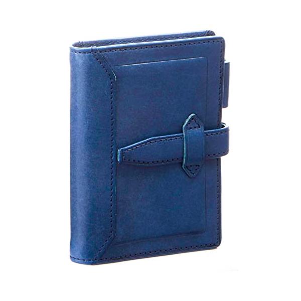 mini5(11mmリング)ブルー/本体サイズ:W94xH120xD24mm/108g/DPM3034A・Color:ブルーPatternName:単品・パッケージ個数:1・オイルとワックスをたっぷり染み込ませた、磨くと宝石のような艶が出る...