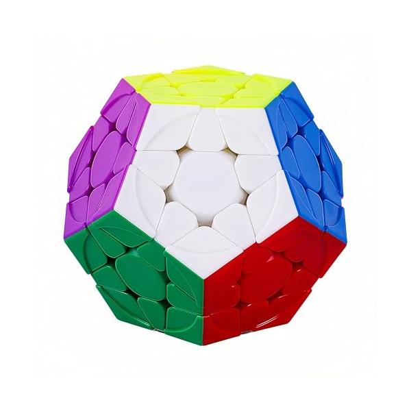 3x3x3カラフル 3x3x3/5.6x5.6x5.6/24-1-25・Color:カラフル 3x3x3・鮮やかな12色：全対称の組み立て技術を採用し、メガミンクスが鮮やかな12色で輝きます。各ブロックの色の差異が明確で、色を正確かつ迅速に...