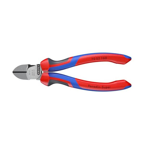 コンフォートハンドル黒染め/磨き/160mm/Knipex - 70 02 160・Style:コンフォートハンドルSize:160mmColor:黒染め/磨き・パッケージ個数:1・様々な場面で活躍する汎用性の高い斜ニッパーです。高品質な原...