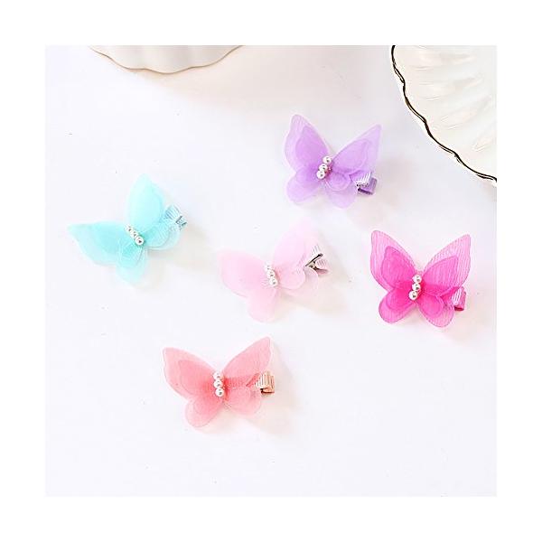 5点セット/5個 (x 1)/-・Color:5点セット・1、サイズ：蝶：4*3.8cm　ピン：3cm・2、パーティー、入園式などの様々の場所に使えます。記念撮影にも適合します。・セット内容：5点セット・カラー：ロース、ブルー、ピンク、もも...