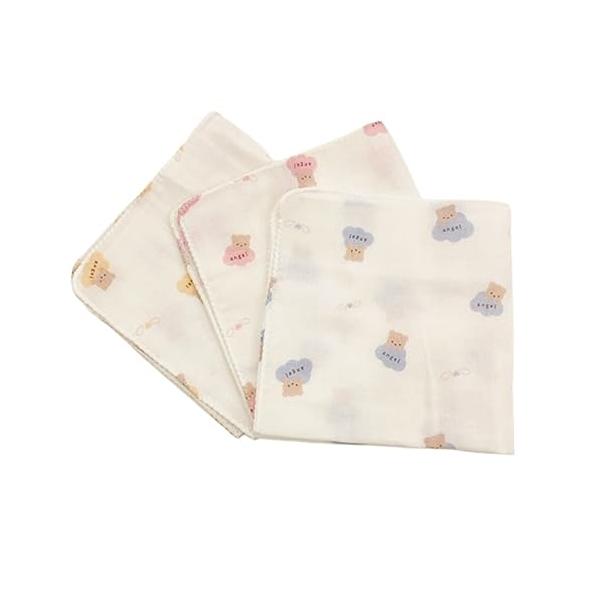 上質の綿100％のふわふわやさしい肌ざわり。型くずれせずにずっとやさしい肌ざわりで長く使えると人気のガーゼです。 ●セット内容：ガーゼハンカチ3枚入り×3セット 素材 綿100％サイズ：32×32cm