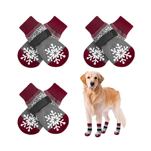 雪 レッド/SM/BIN042・Size:SMColor:雪 レッド・??サイズ：サイズ表に基づいてご注文ください。様々なペットに適しています。ご購入前にペットの足を測定してください。サイズが2つのサイズの中間の場合、大きい方のサイズを選ぶ...