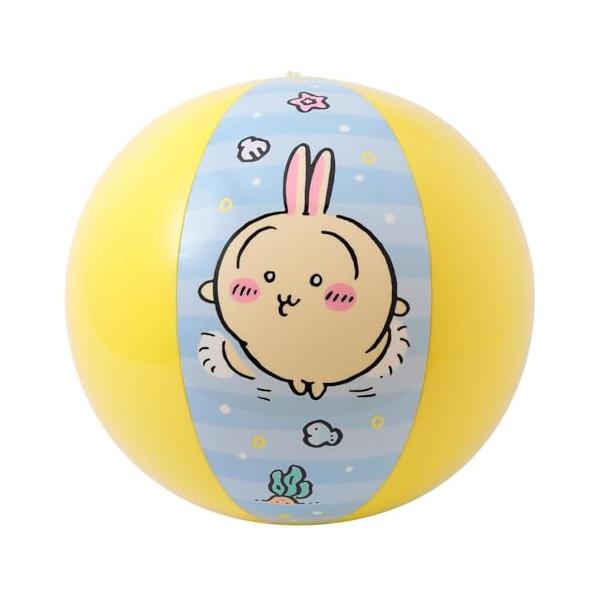 ちいかわ ビーチボール/約40cm（空気注入前）、約28cm（空気注入後）/-・Color:ちいかわ ビーチボール・(C)nagano/chiikawa committee・ちいかわと仲間たちが描かれたビーチボールです・本体サイズ：約40c...