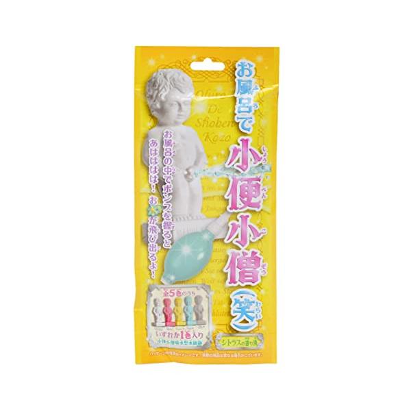 -/25グラム x 1個/OSKBH15200・FlavorName:単品・パッケージ個数:1・内容量：25g・香り：シトラスの香り・お湯の色：イエロー・はいっているもの：入浴剤、ポンプ、ゴムチューブ、マスコット固定用吸盤、小便小僧マスコッ...